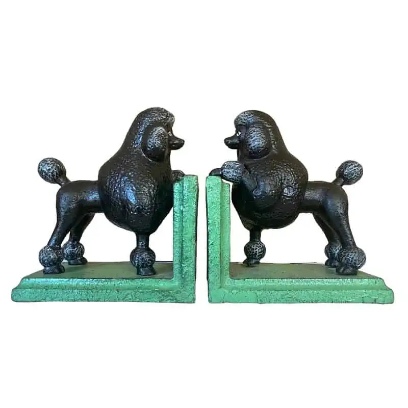 Poodle Bookends Pair – Stanley Art Foundry