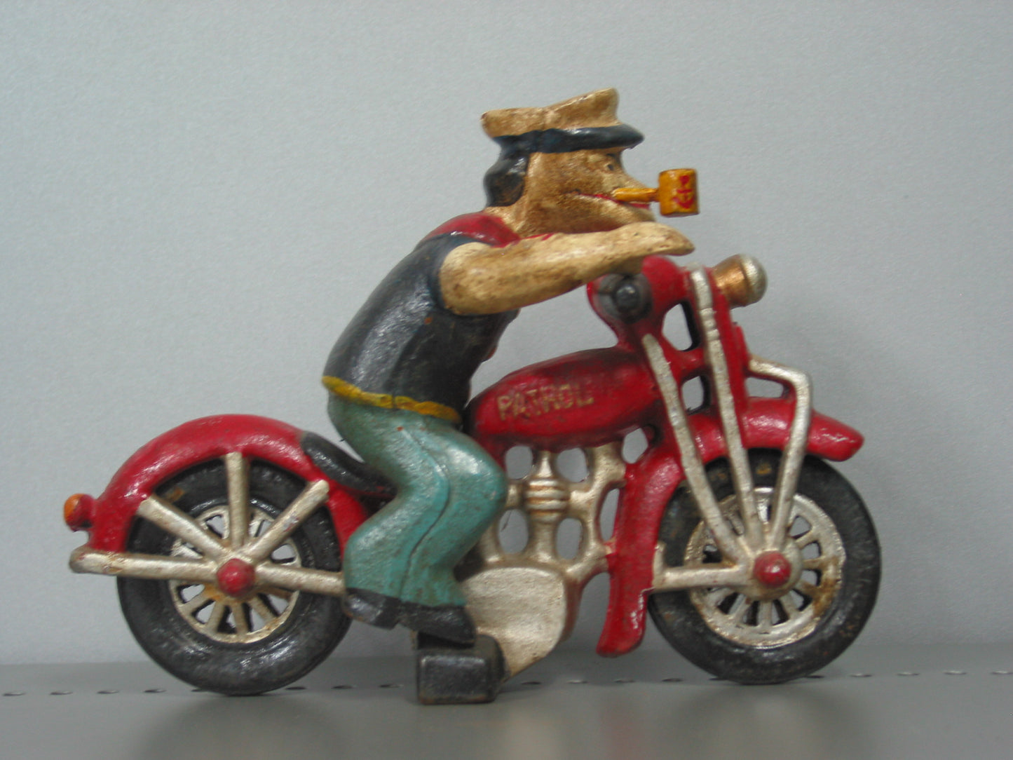Popeye on Motorcycle – Stanley Art Foundry