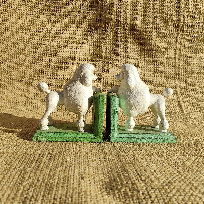 Poodle Bookends – Stanley Art Foundry