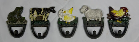 Five Animals Hook (Set of 5) – Stanley Art Foundry
