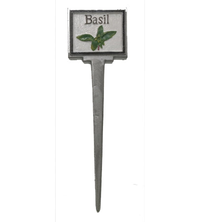 Basil Sign – Stanley Art Foundry