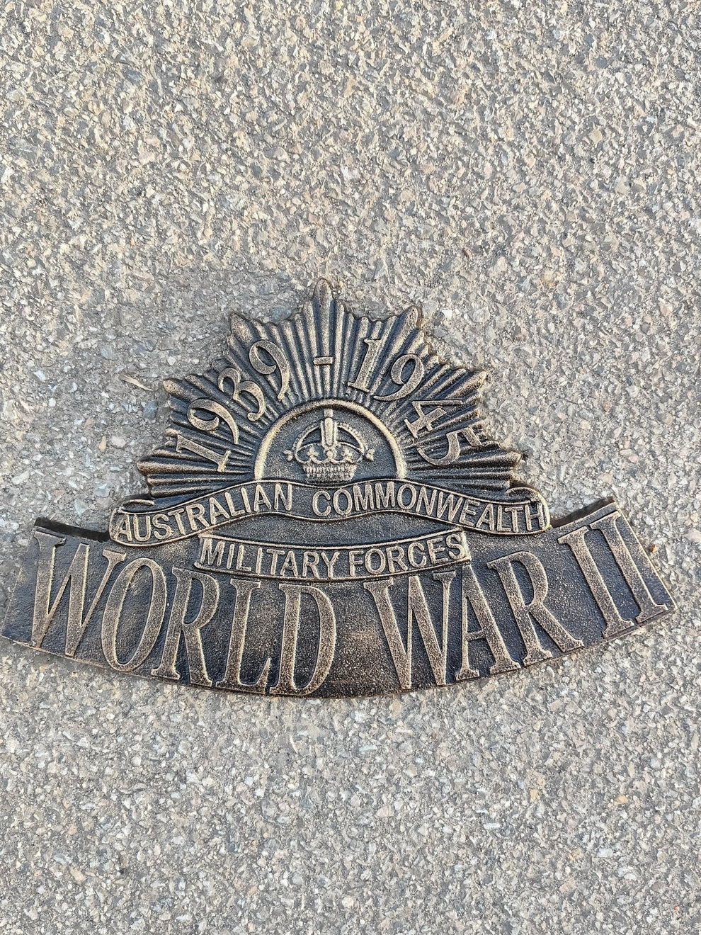 Anzac World War II Badge – Stanley Art Foundry