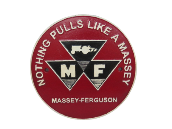 M.F. Tractor Sign – Stanley Art Foundry