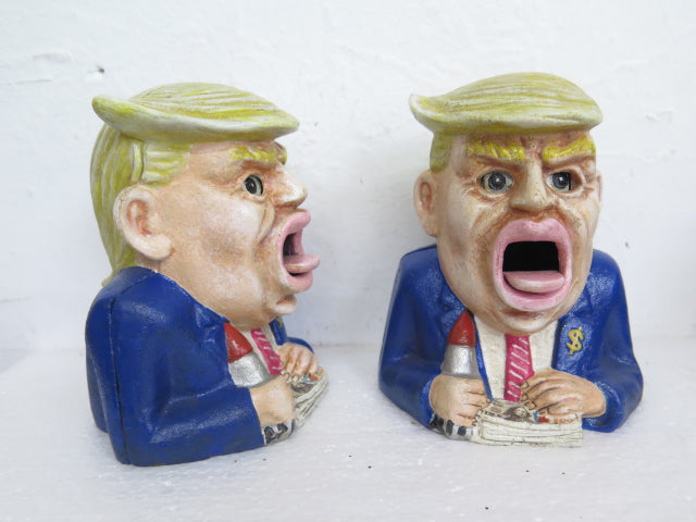 Trump Mech. Bank – Stanley Art Foundry
