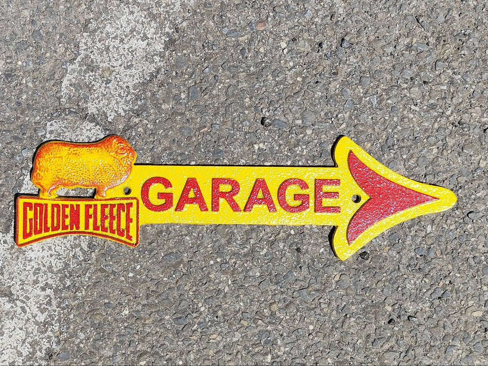 Golden Fleece Garage Sign – Stanley Art Foundry