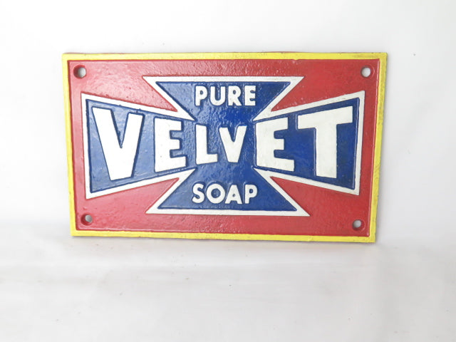 Velvet Sign – Stanley Art Foundry