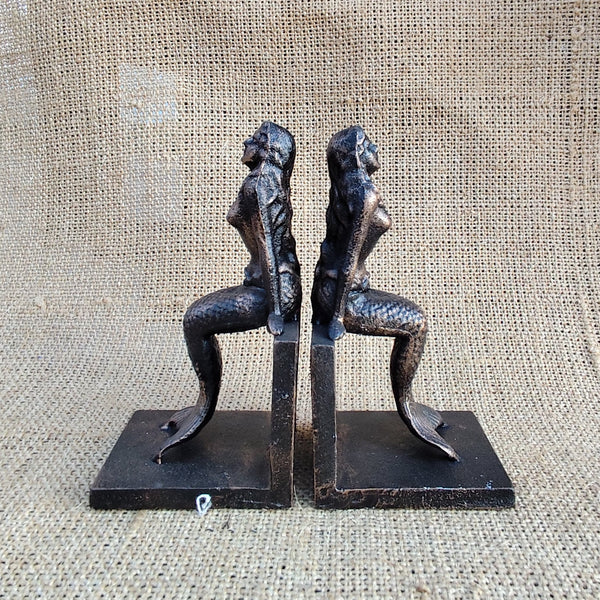 Mermaid Bookends – Stanley Art Foundry