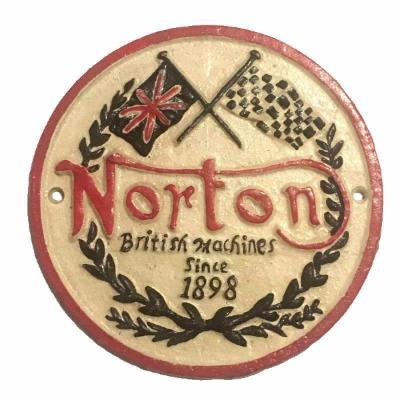 Norton Machines Sign – Stanley Art Foundry