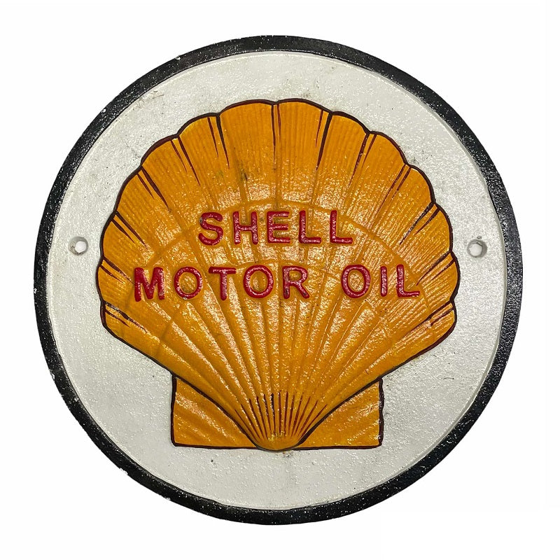 Shell Motor Oil Round Sign – Stanley Art Foundry