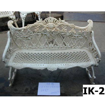 Cast Iron Crown Bench – Stanley Art Foundry